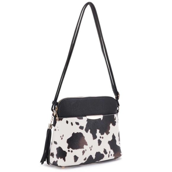 Bags | Cow Print Crossbody Bag Purse | Poshmark